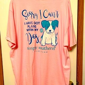 Simply Southern | Tops | Simply Southern Dog Shirt | Poshmark